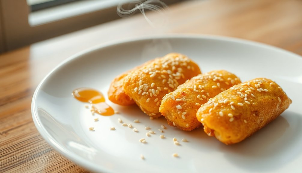 How To Make Kluay Tod - Fried Bananas With Sesame Seeds