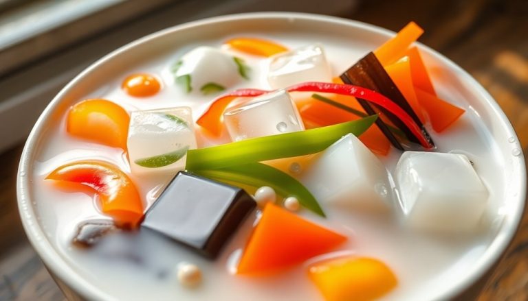 Ruam Mit - A Mixed Dessert With Coconut Milk Recipe