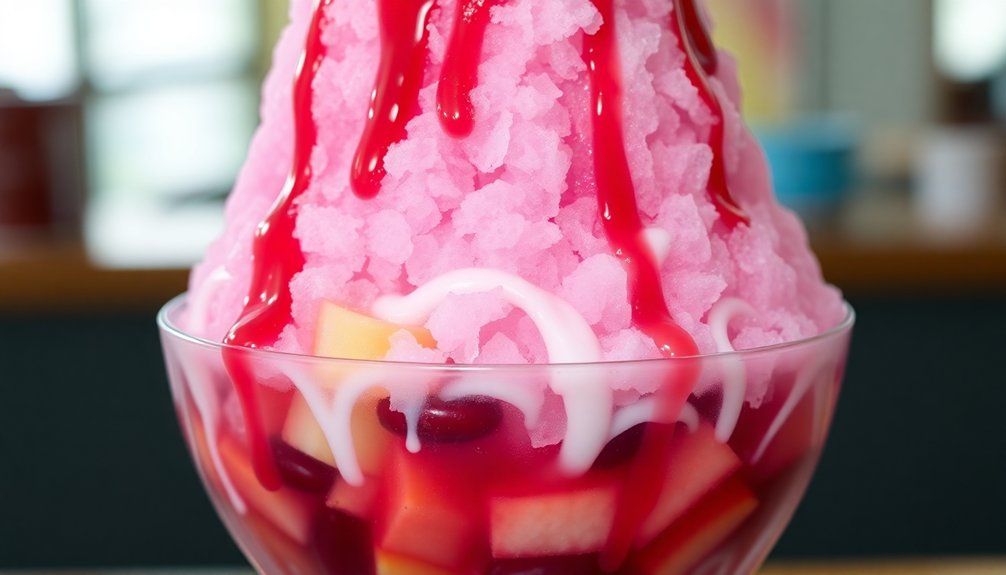 Nam Kang Sai - Thai Shaved Ice Dessert -Cold & Sweet